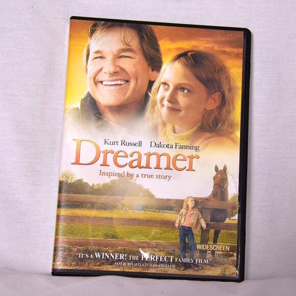 Media | Dreamer Dvd Widescreen Movie Dakota Fanning Kurt Russell | Poshmark